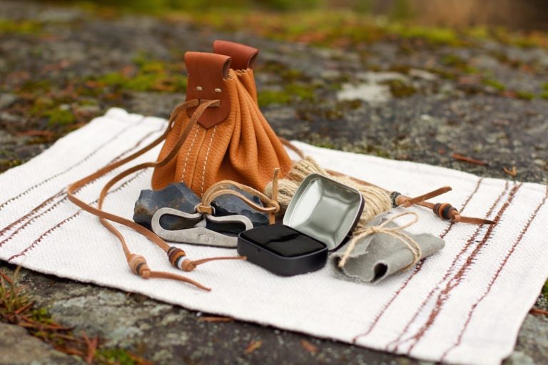 Fire Starter | A Traditional Fire Making Tool from Flint and Steel